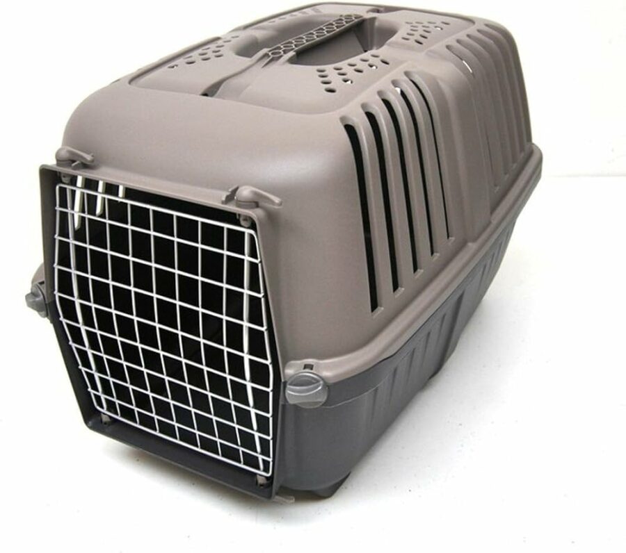 CAGE PRATIKO 2 NOIR PORTE METAL - Domaine Animalia Store | Animalerie ...